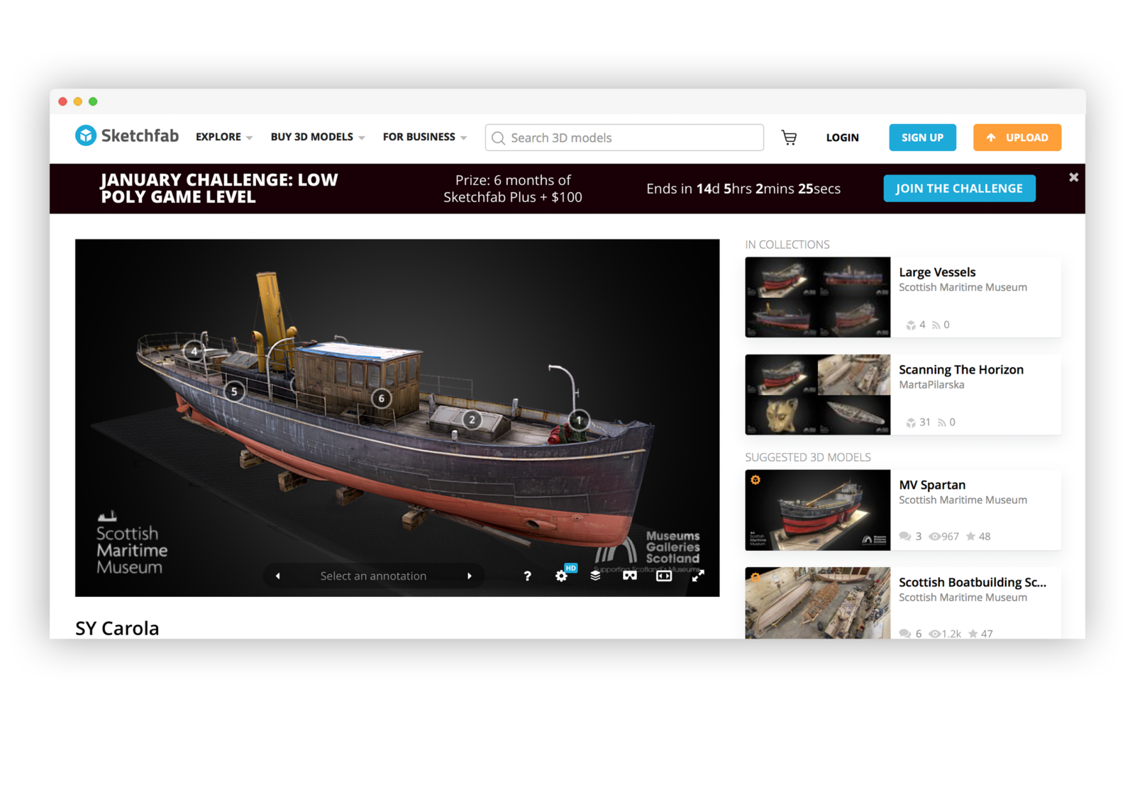 Announcing our Integration with Sketchfab! - Axiell