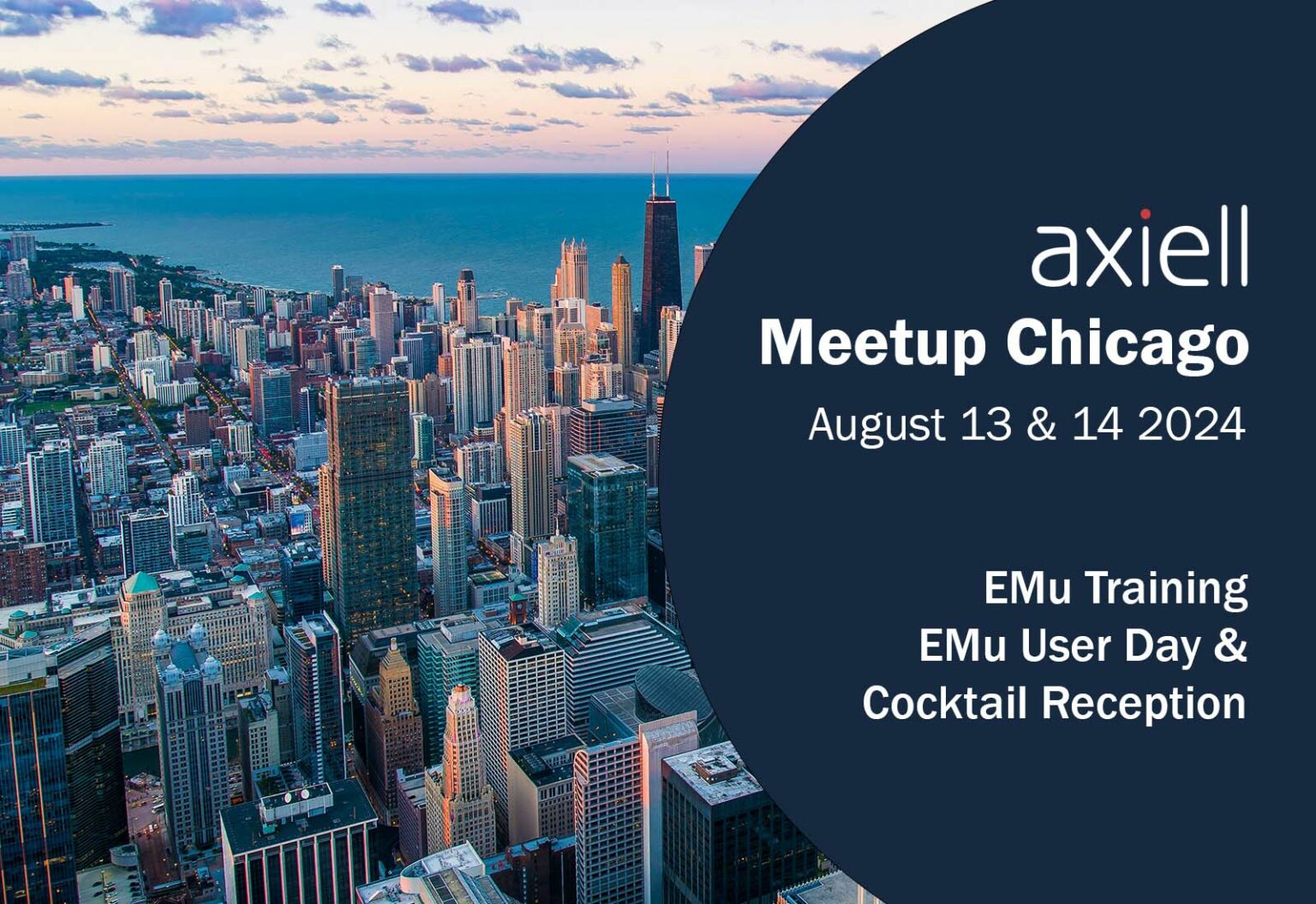 Axiell Meetup in Chicago (Aug 13 & 14, 2024) - Axiell